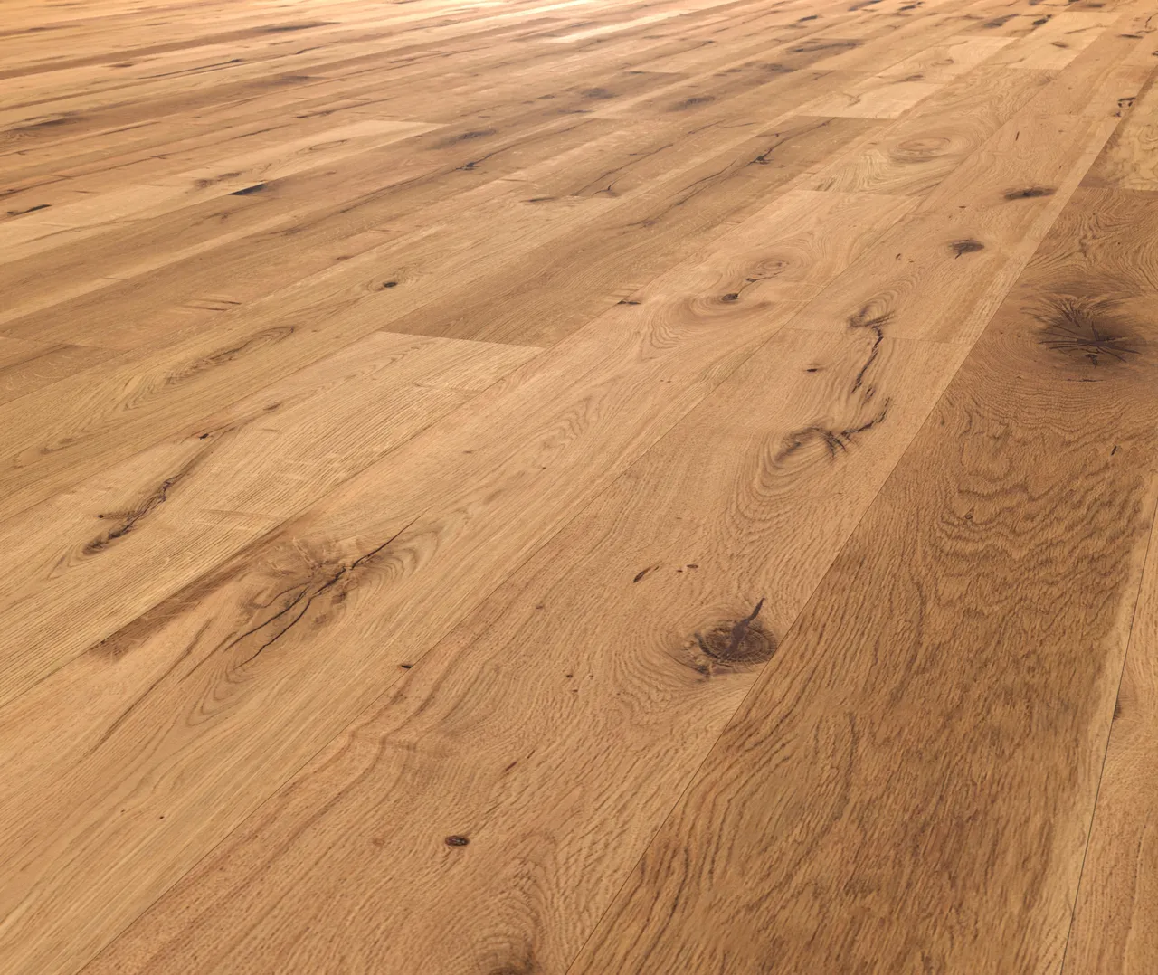 HORI Parkett Burgdiele Eiche Edinburgh Castle super rustikal gebürstet ...