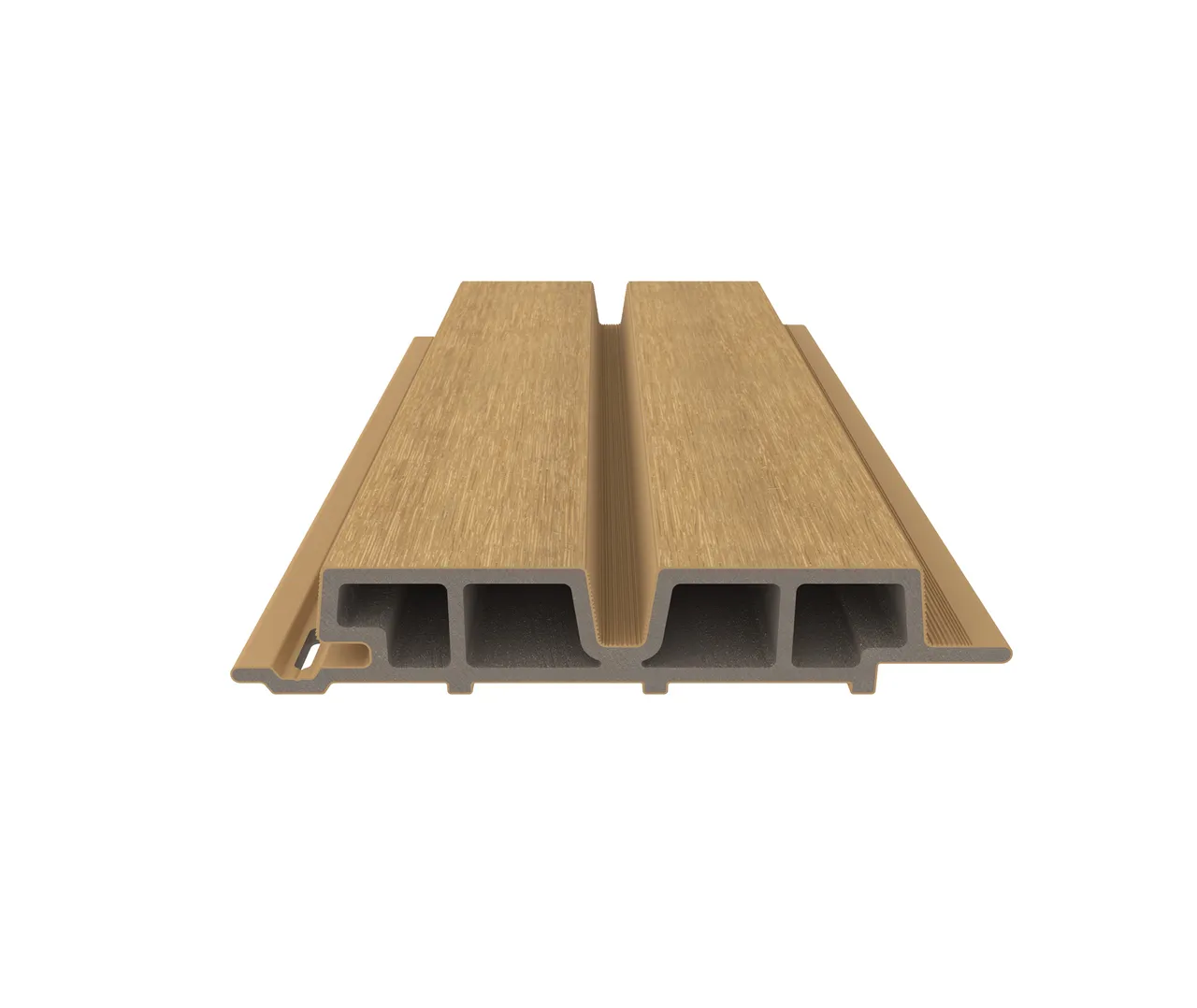 NewTechWood WPC Fassadenprofil Castellatio PRO65 33 x 181 mm Red Cedar ...