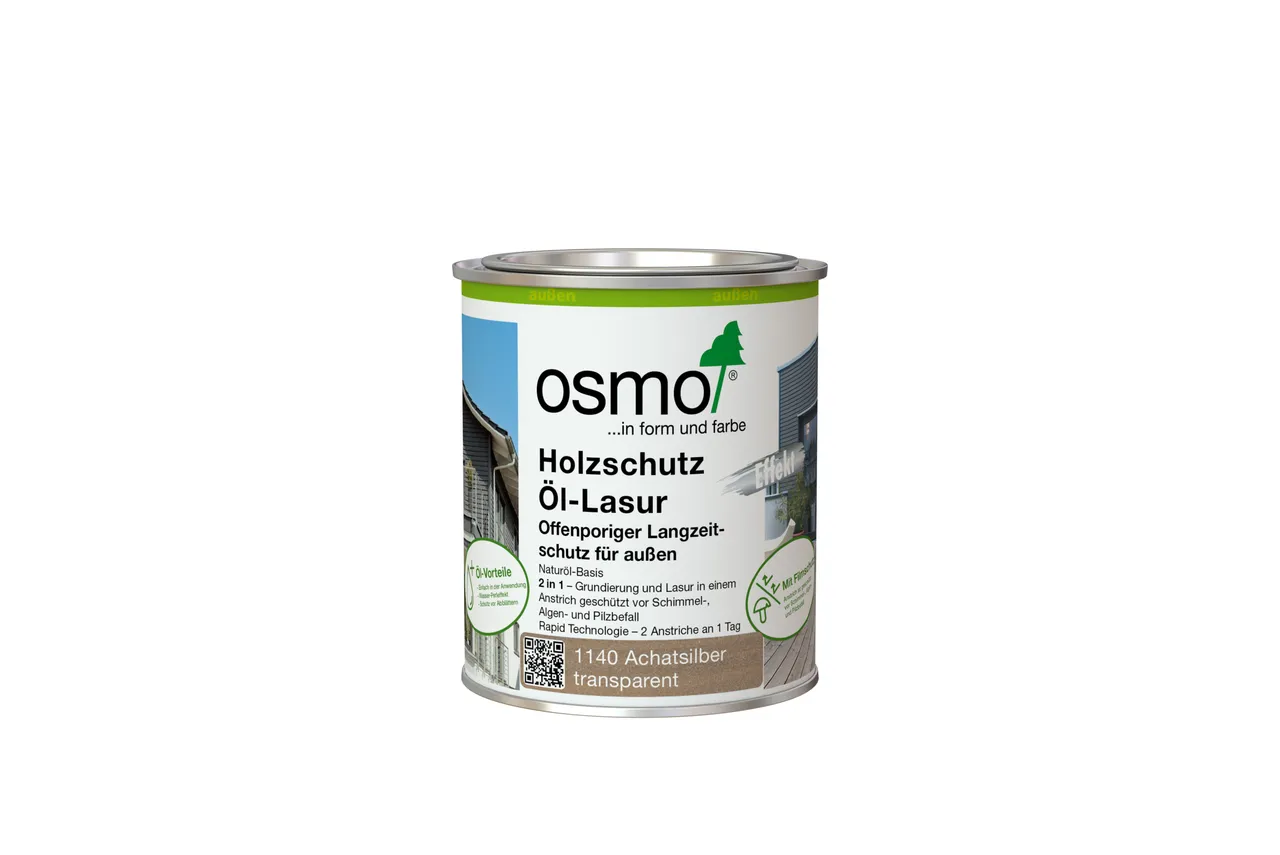 OSMO Holzschutz Öl-Lasur Effekt