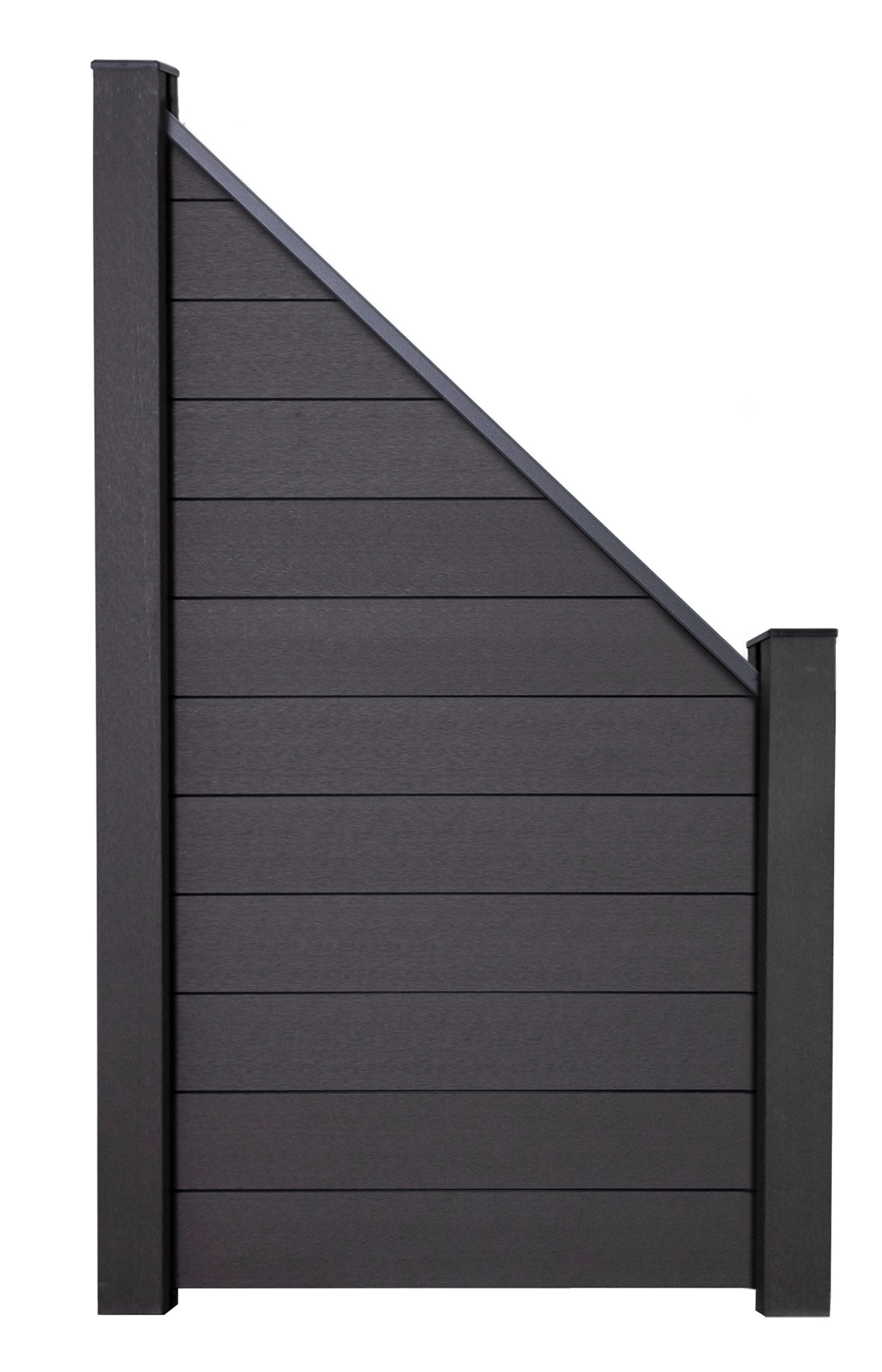 GroJa WPC/BPC Sichtschutzzaun (10010415397) | casando