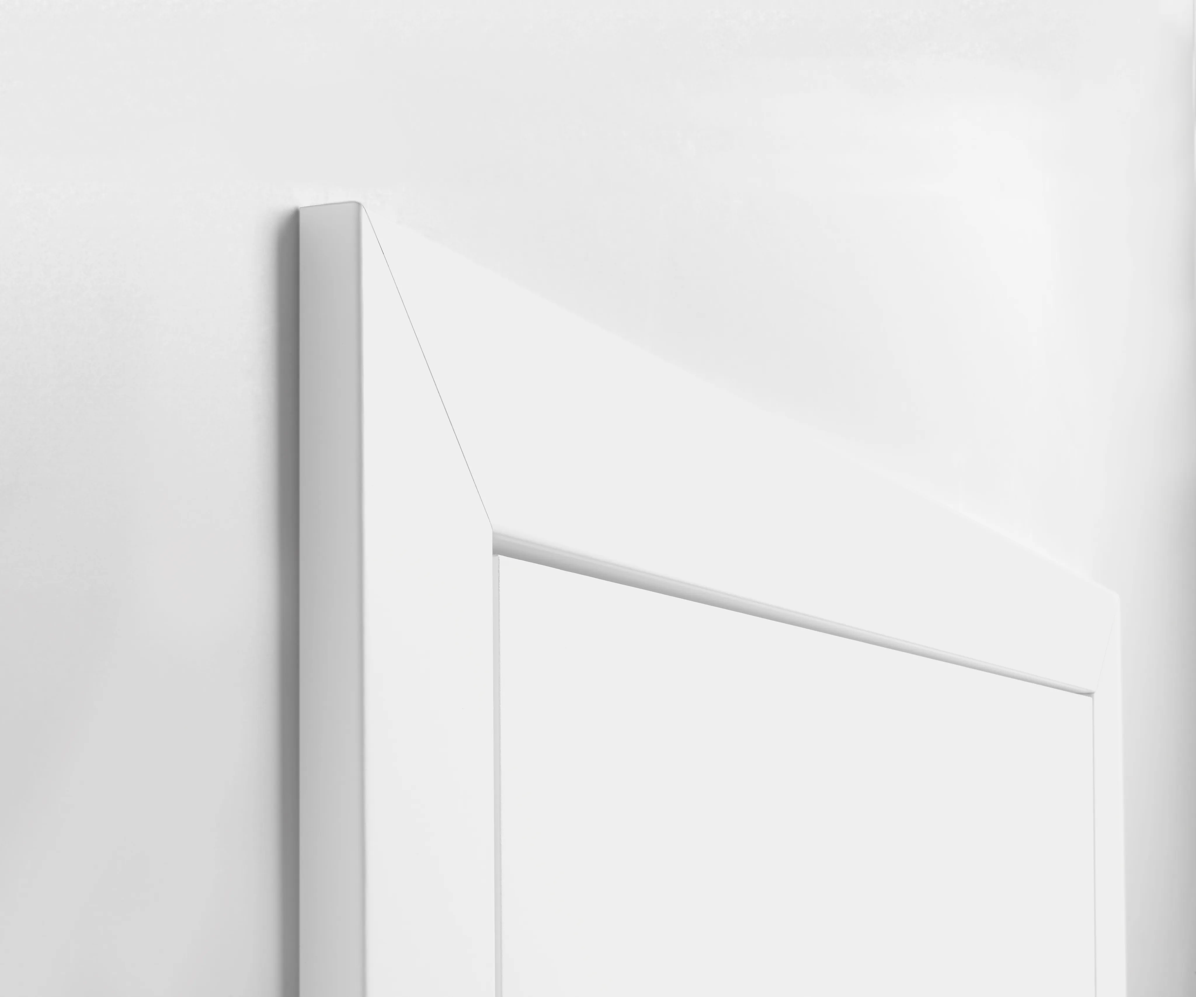 HORI Zarge Signalweiß RAL9003 Stumpf