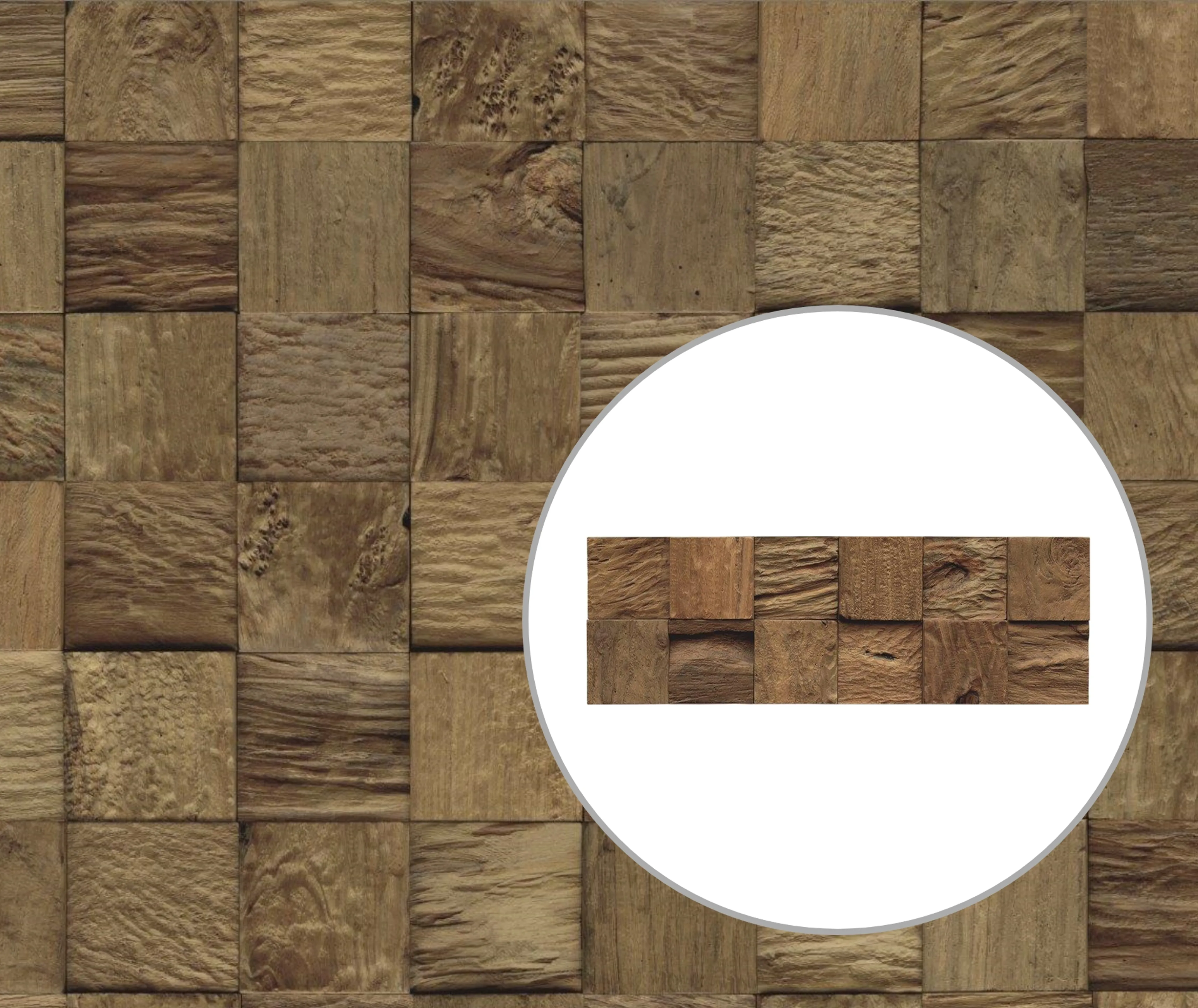 INDO Echtholz Wandverkleidung (3700005300) | casando